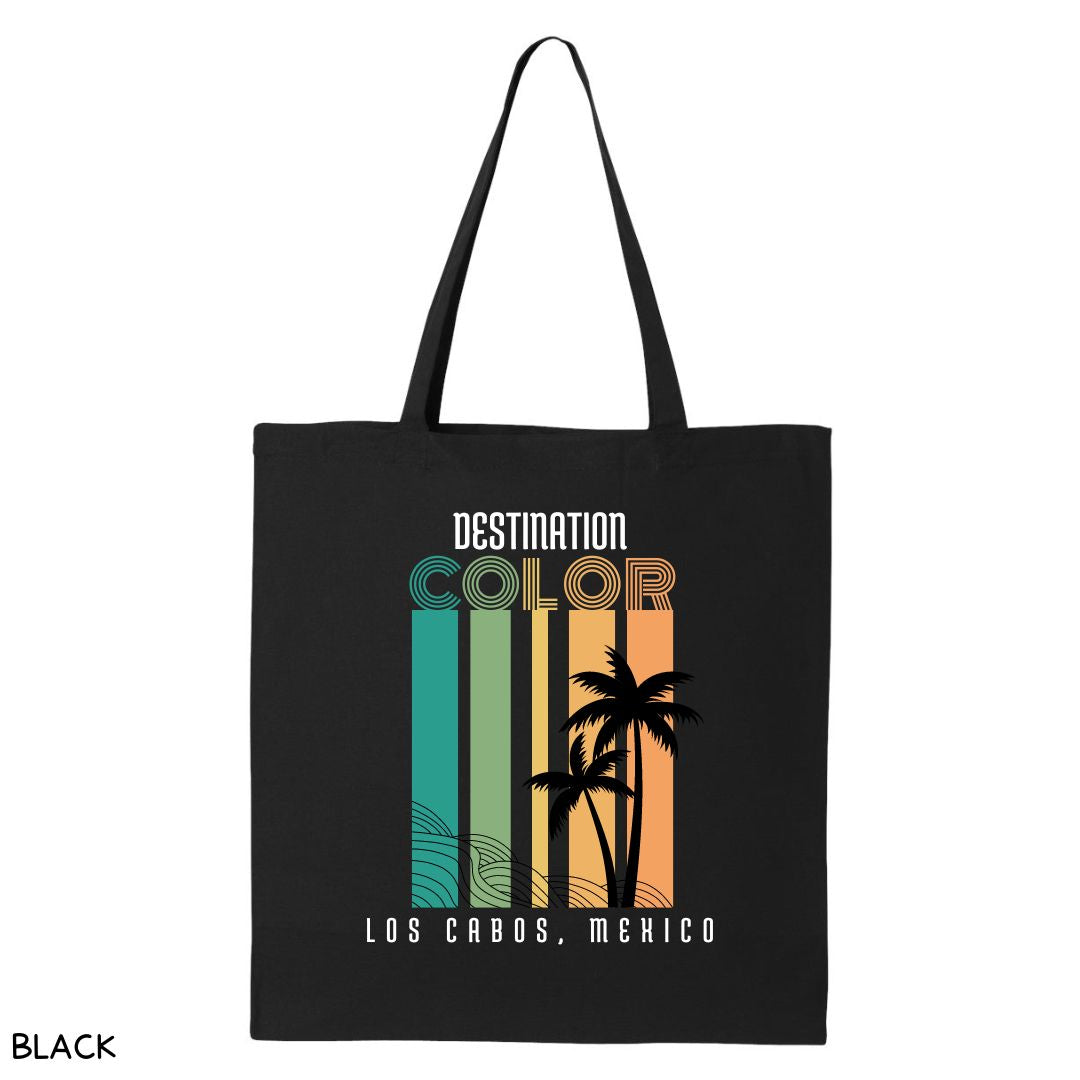 Cabo - Color Bars - Canvas Tote Bag – Howe Crafty